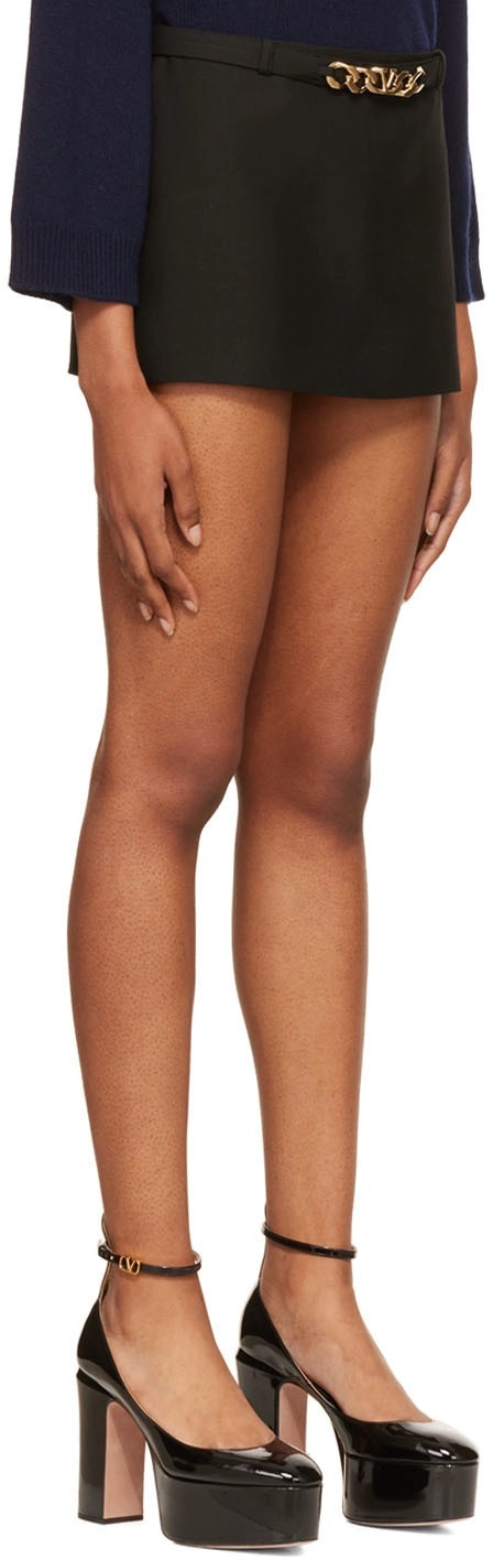 Valentino Garavani Logo Mini Skirt