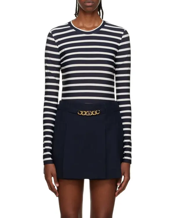 Valentino Garavani Striped Knitted Top