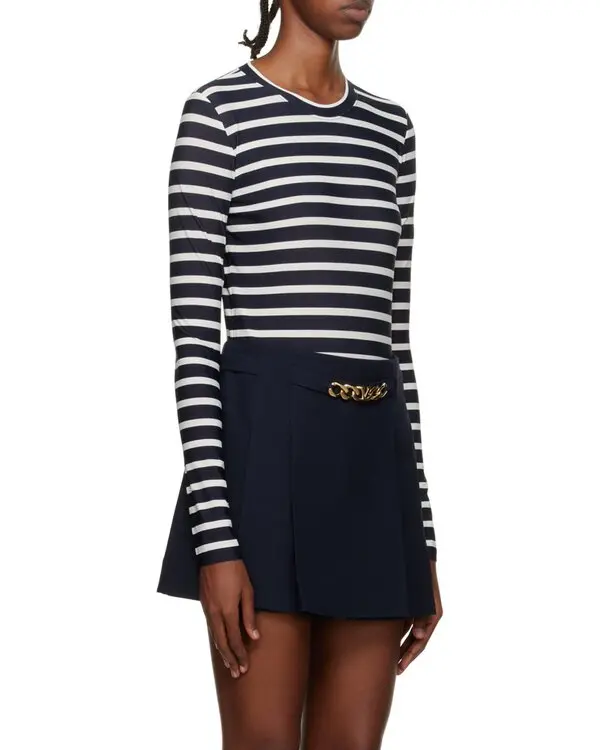 Valentino Garavani Striped Knitted Top
