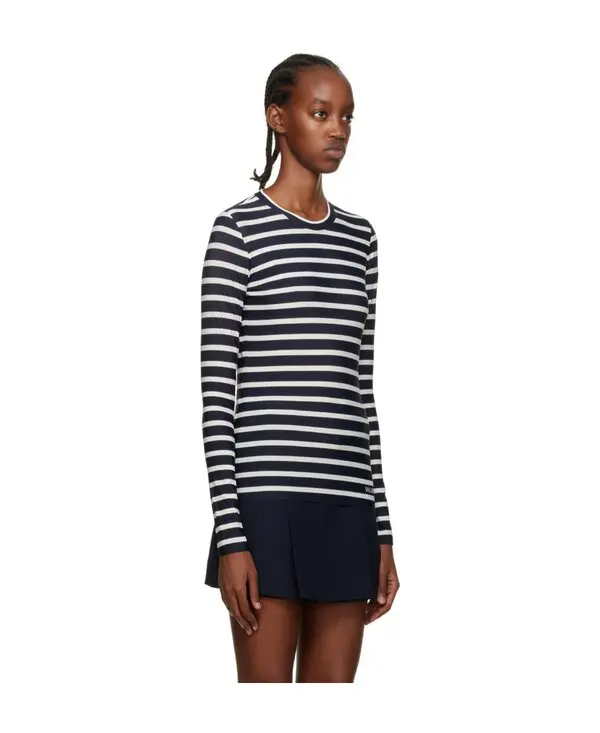 Valentino Garavani Striped Knitted Top