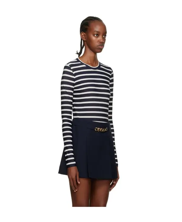 Valentino Garavani Striped Knitted Top
