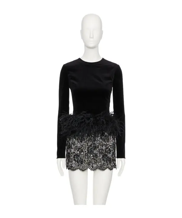 Valentino Garavani Long-sleeved Dress