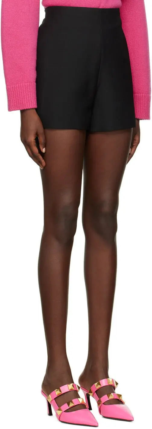 Valentino Garavani Logo High-rise Shorts