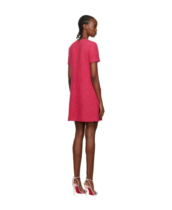 Valentino Garavani Roman Stud Tweed Mini Dress