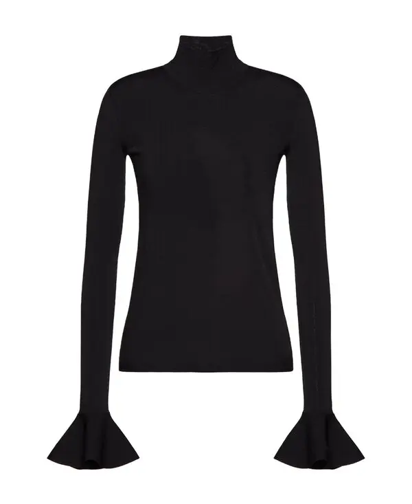 Valentino Garavani High-neck Knitted Pullover