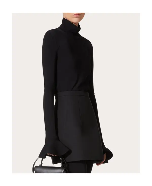 Valentino Garavani High-neck Knitted Pullover