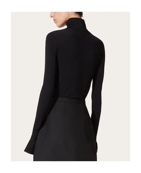 Valentino Garavani High-neck Knitted Pullover
