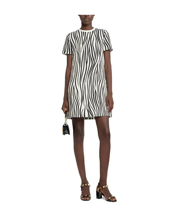 Valentino Garavani Zebra-print Mini Dress