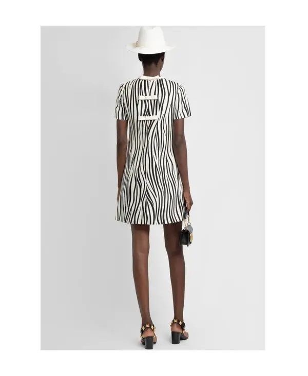 Valentino Garavani Zebra-print Mini Dress