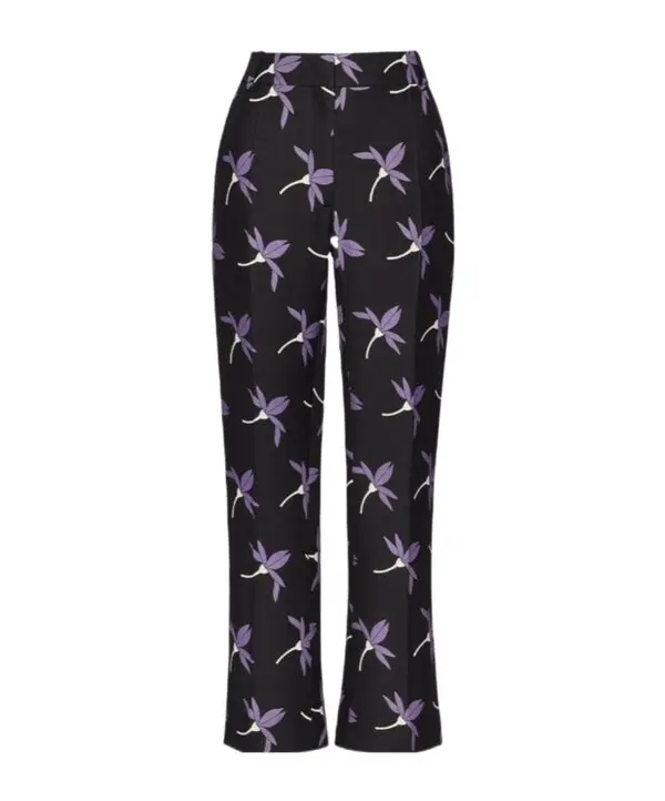 Valentino Garavani Fairy Flowers Print Trousers