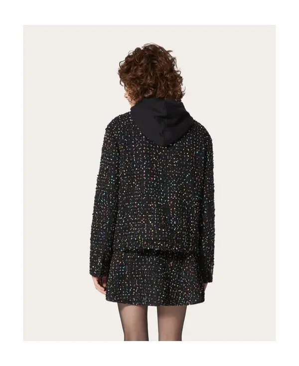 Valentino Garavani Tweed Pois Jacket