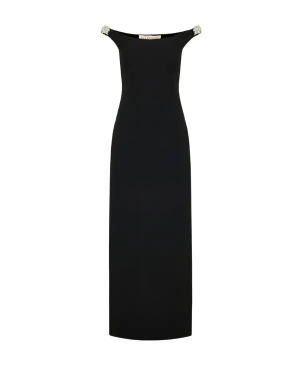 Valentino Garavani One-collar Strapless Dress - Black