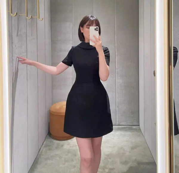 Valentino Garavani Bow-detail Mini Dress