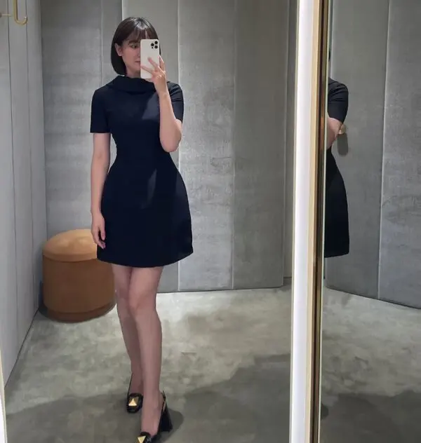 Valentino Garavani Bow-detail Mini Dress