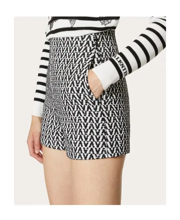Valentino Garavani Logo-jacquard Shorts