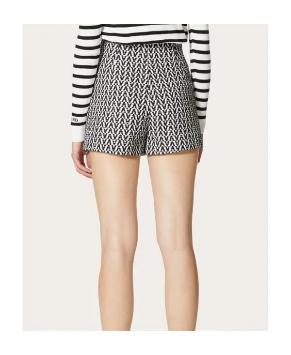 Valentino Garavani Logo-jacquard Shorts