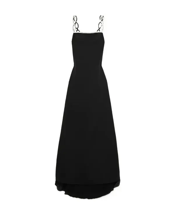 Valentino Garavani Crystal-embellished Gown - Black