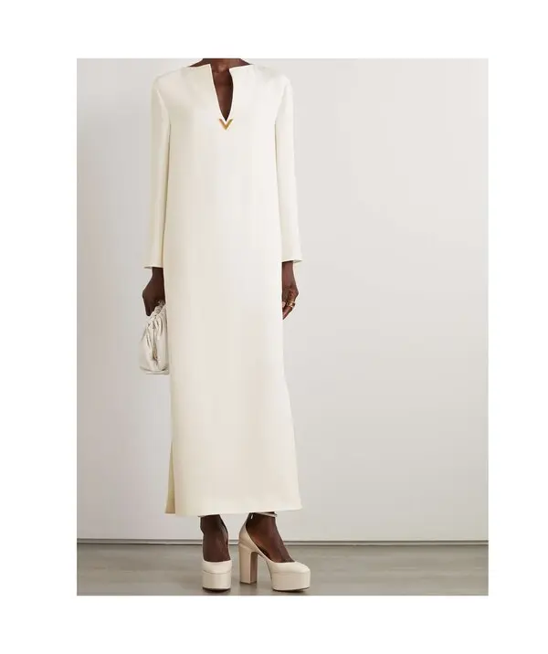 Valentino Garavani Cady Couture Kaftan Dress
