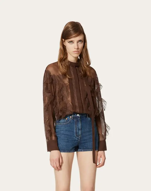Valentino Garavani Chiffon Blouse