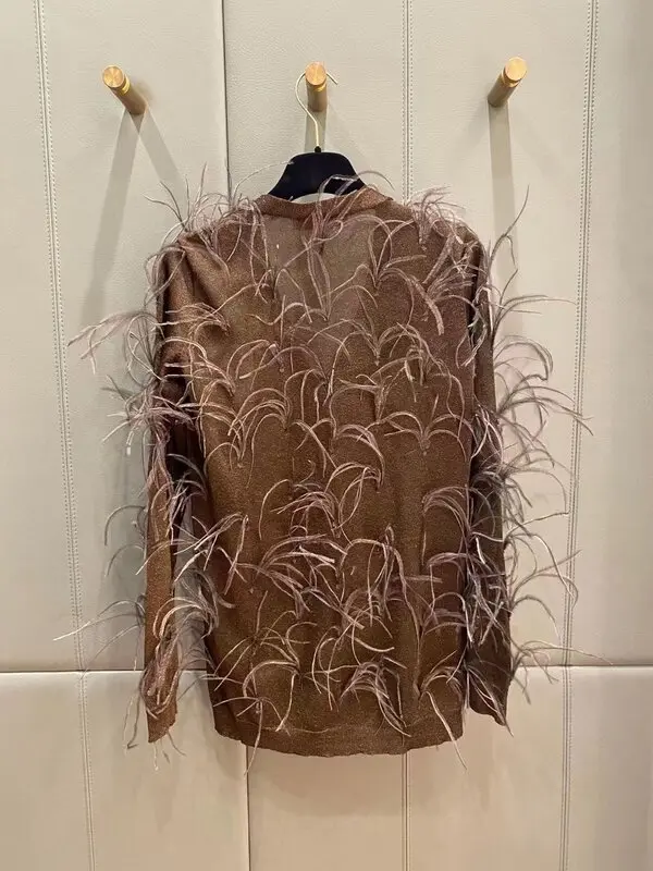 Valentino Garavani V-neck Long-sleeved Cardigan