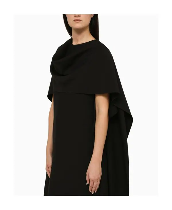 Valentino Garavani Draped Midi Dress