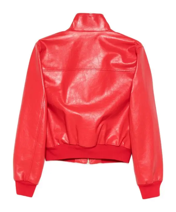Bally Long-sleeved Leather Jacket