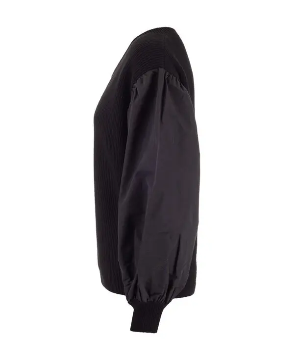 Valentino Garavani Balloon-sleeve Knit Jumper