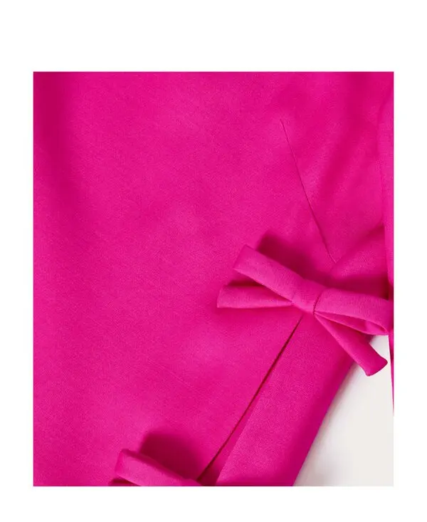 Valentino Garavani High-necked Bow Dress