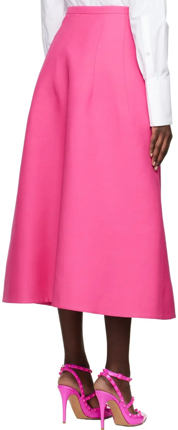 Valentino Garavani High-rise A-line Skirt
