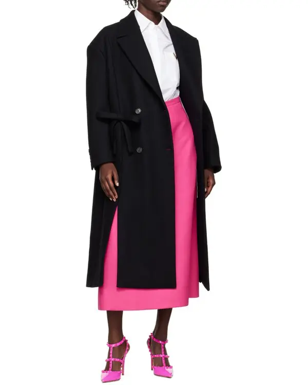 Valentino Garavani High-rise A-line Skirt