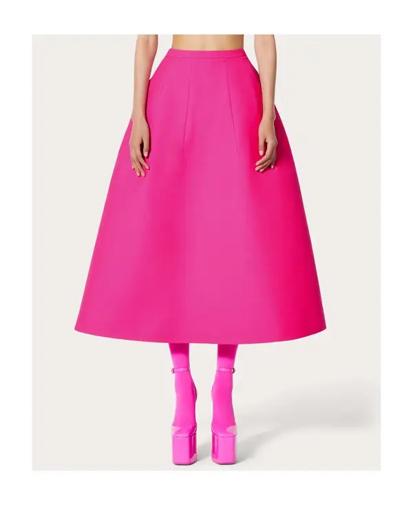 Valentino Garavani High-rise A-line Skirt