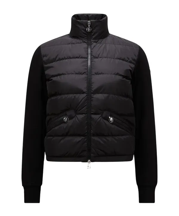 Moncler Panelled Zip-up Puffer Jacket