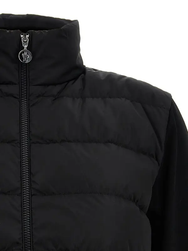 Moncler Panelled Zip-up Puffer Jacket