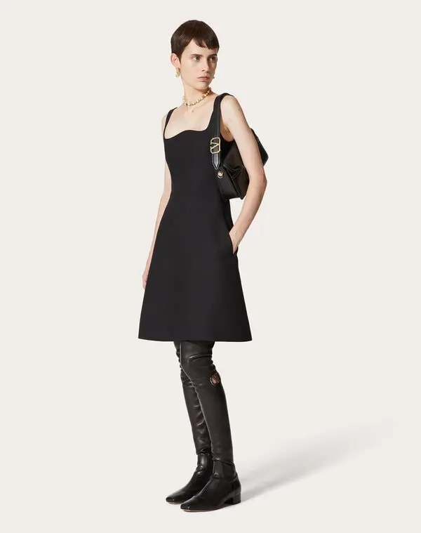 Valentino Garavani Open Back Sleeveless Mini Dress