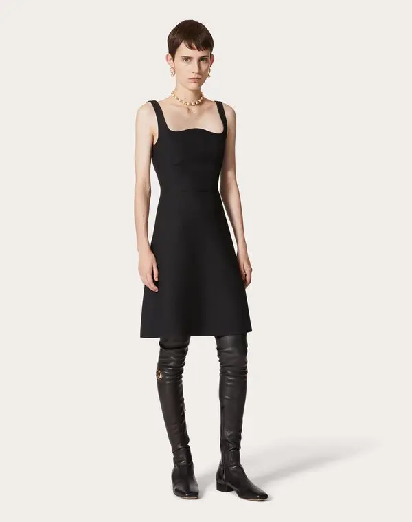 Valentino Garavani Open Back Sleeveless Mini Dress