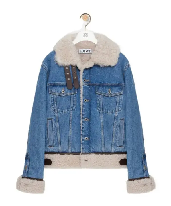 Loewe Trucker Jacket - Denim Blue