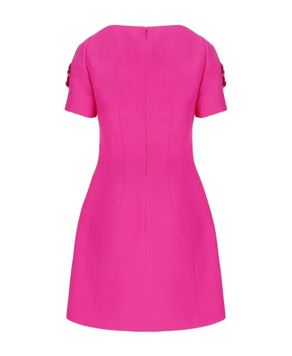 Valentino Garavani Floral Detail Mini Dress