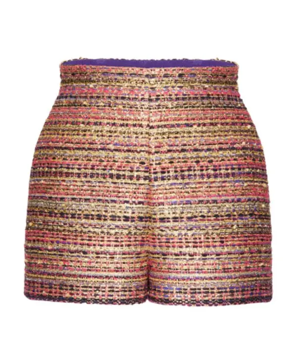 Valentino Garavani Metallic Jacquard Shorts