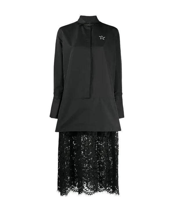 Valentino Garavani Vltn Printed Dress - Black