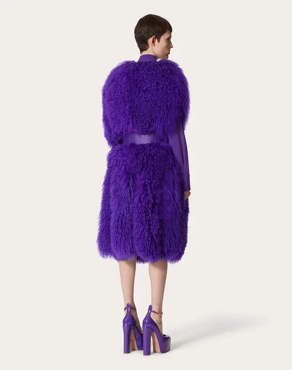 Valentino Garavani Belted Sleeveless Coat