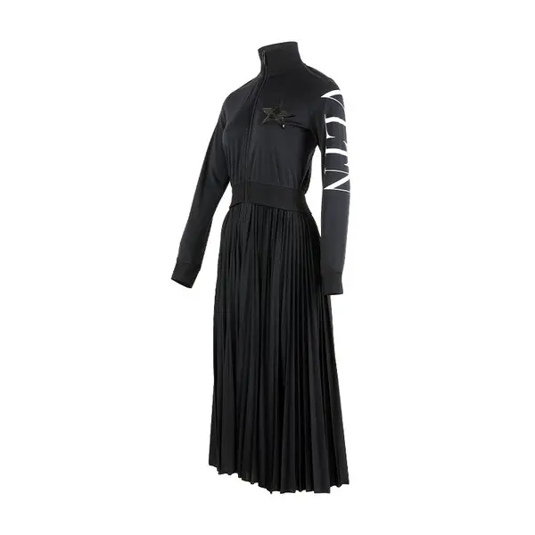 Valentino Garavani Star Embroidered Jacket Dress