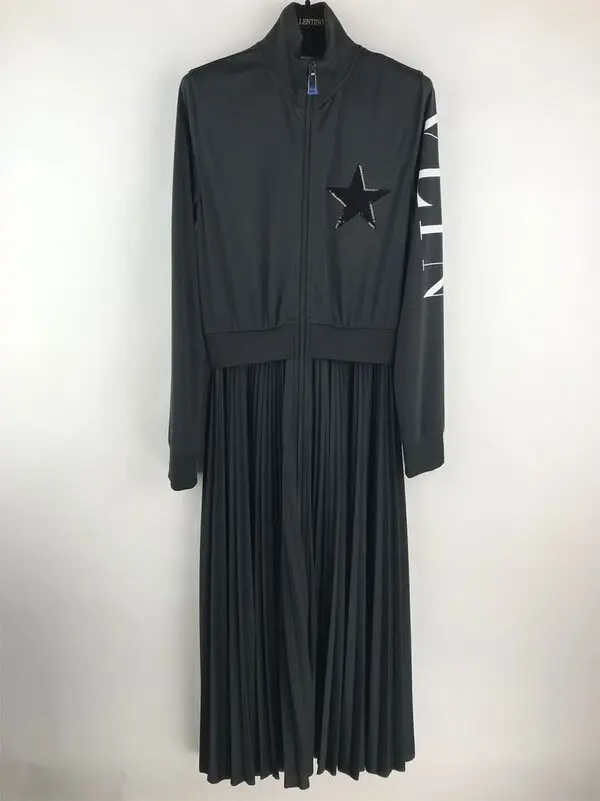 Valentino Garavani Star Embroidered Jacket Dress