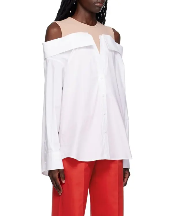Valentino Garavani Layered Long-sleeved Shirt