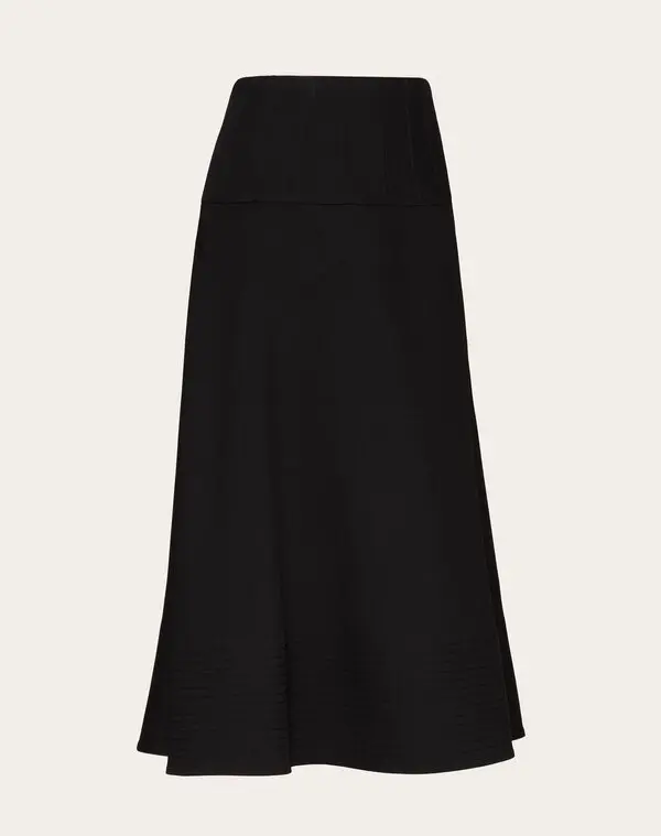 Valentino Garavani High-waisted A-line Skirt