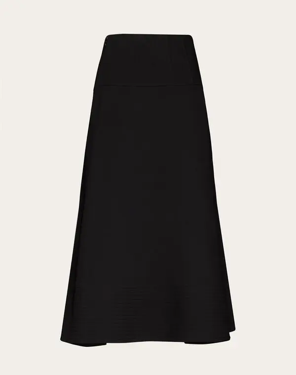 Valentino Garavani High-waisted A-line Skirt