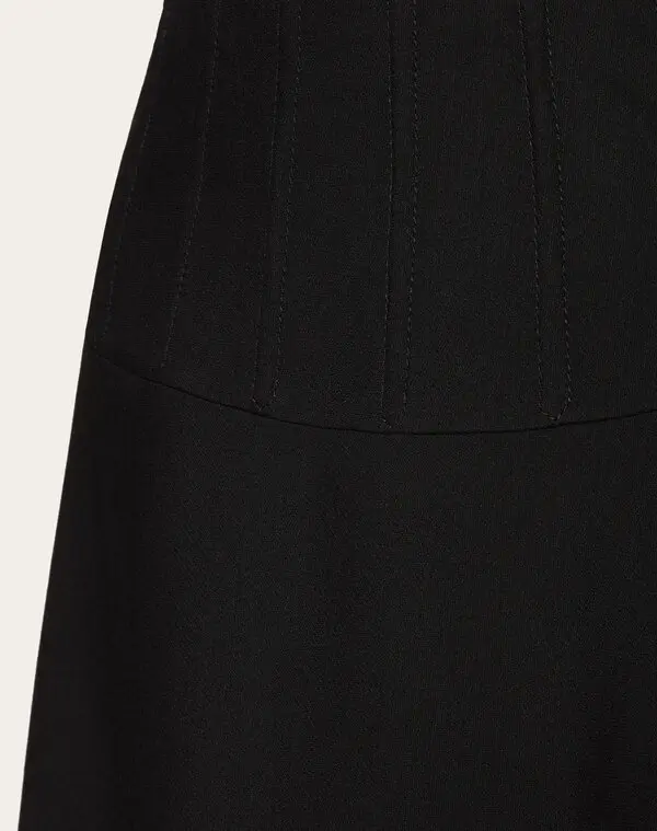 Valentino Garavani High-waisted A-line Skirt