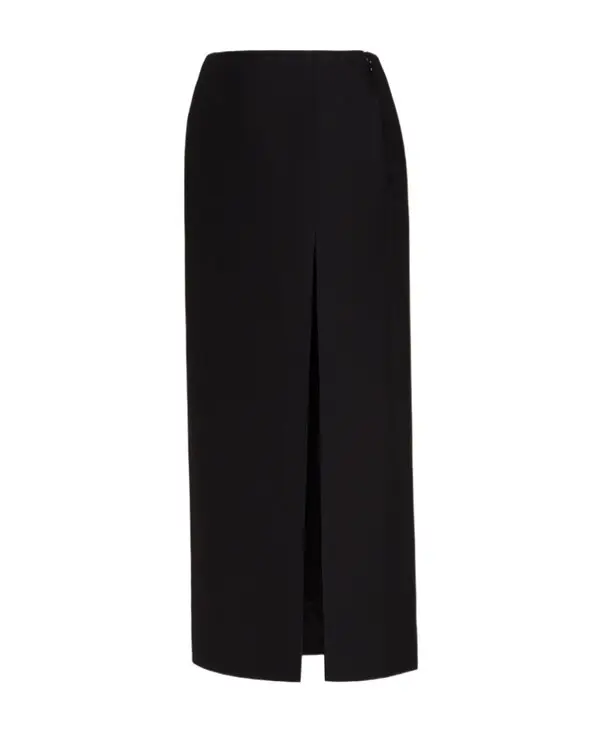 Valentino Garavani Front-slit Midi Skirt