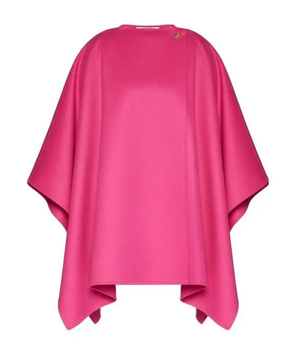 Valentino Garavani Draped Button Cape