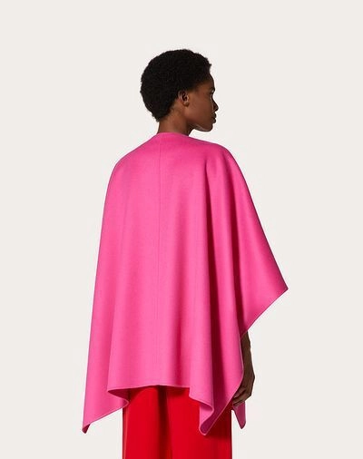 Valentino Garavani Draped Button Cape