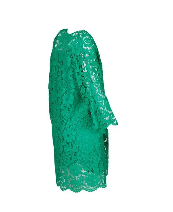 Valentino Garavani Floral Lace Shift Dress